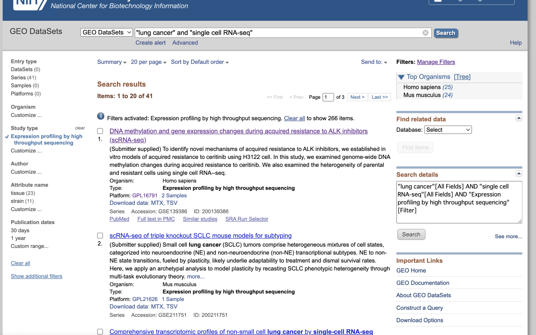 【scRNA-seq】single cell RNA-seqデータを公共データから探す方法【バイオインフォマティクス】 - LabCode