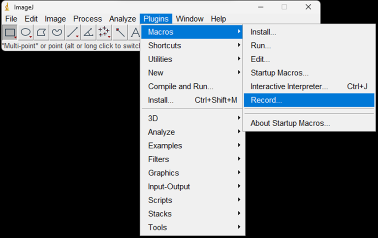【ImageJ】レコーダー（マクロ）の使い方【画像解析】 - LabCode
