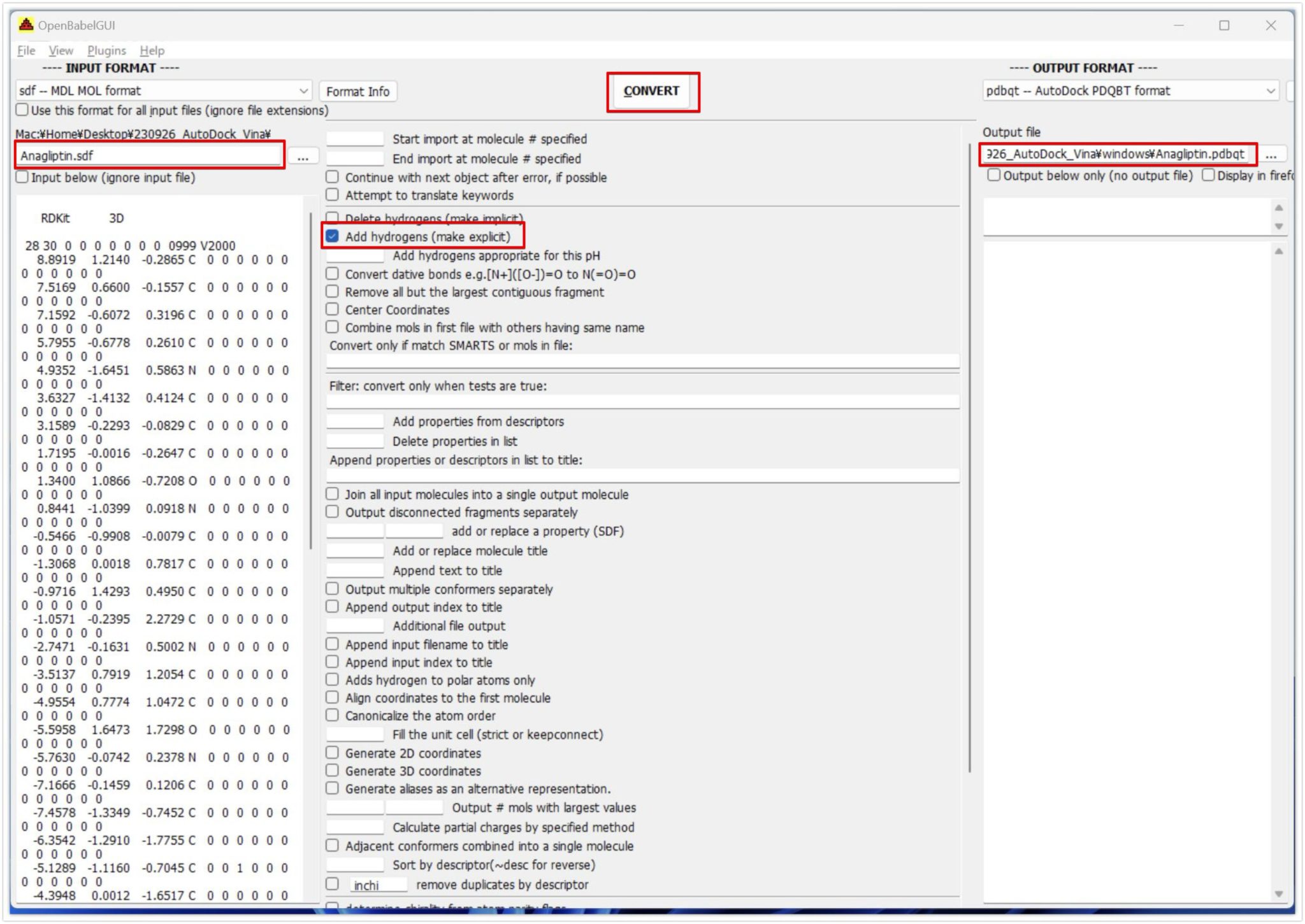 【Autodock Vina】 Autodock Vinaを使ったin silicoスクリーニング【in silico創薬】 - LabCode