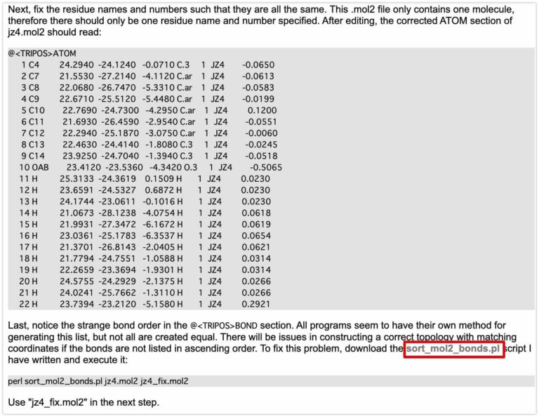 【GROMACS】GROMACSを用いたタンパク質-低分子リガンドのMD simulation【in silico創薬】【前編】 - LabCode