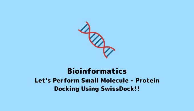 【Molecular Docking】 Small Molecule and protein docking by using ...
